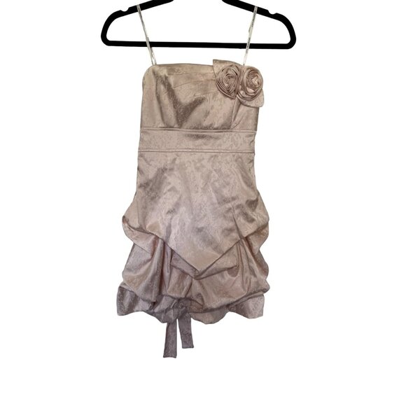 City Triangles | Dresses | City Triangles Formal Dress Pink Satin With ...